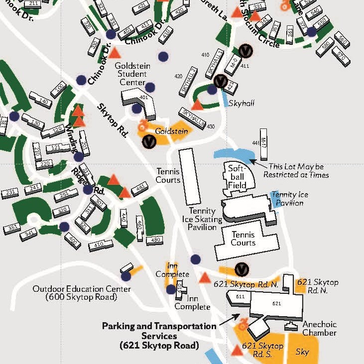 Campus Maps - Parking and Transportation Services – Syracuse University
